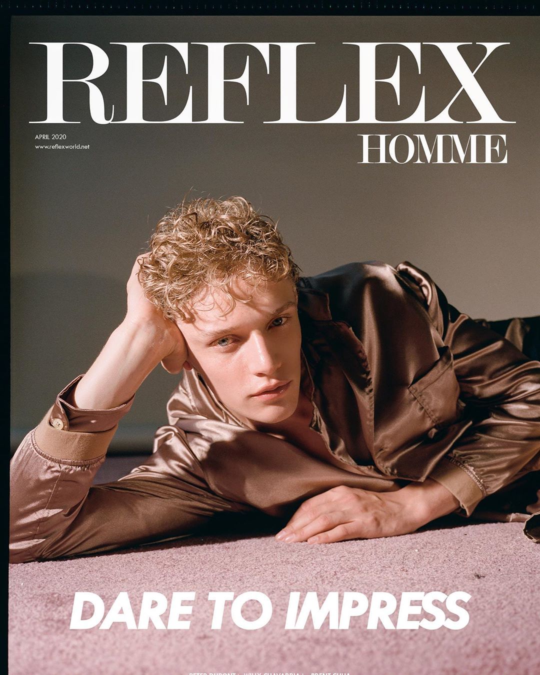 Peter Dupont para Reflex Homme Magazine por Brent Chua