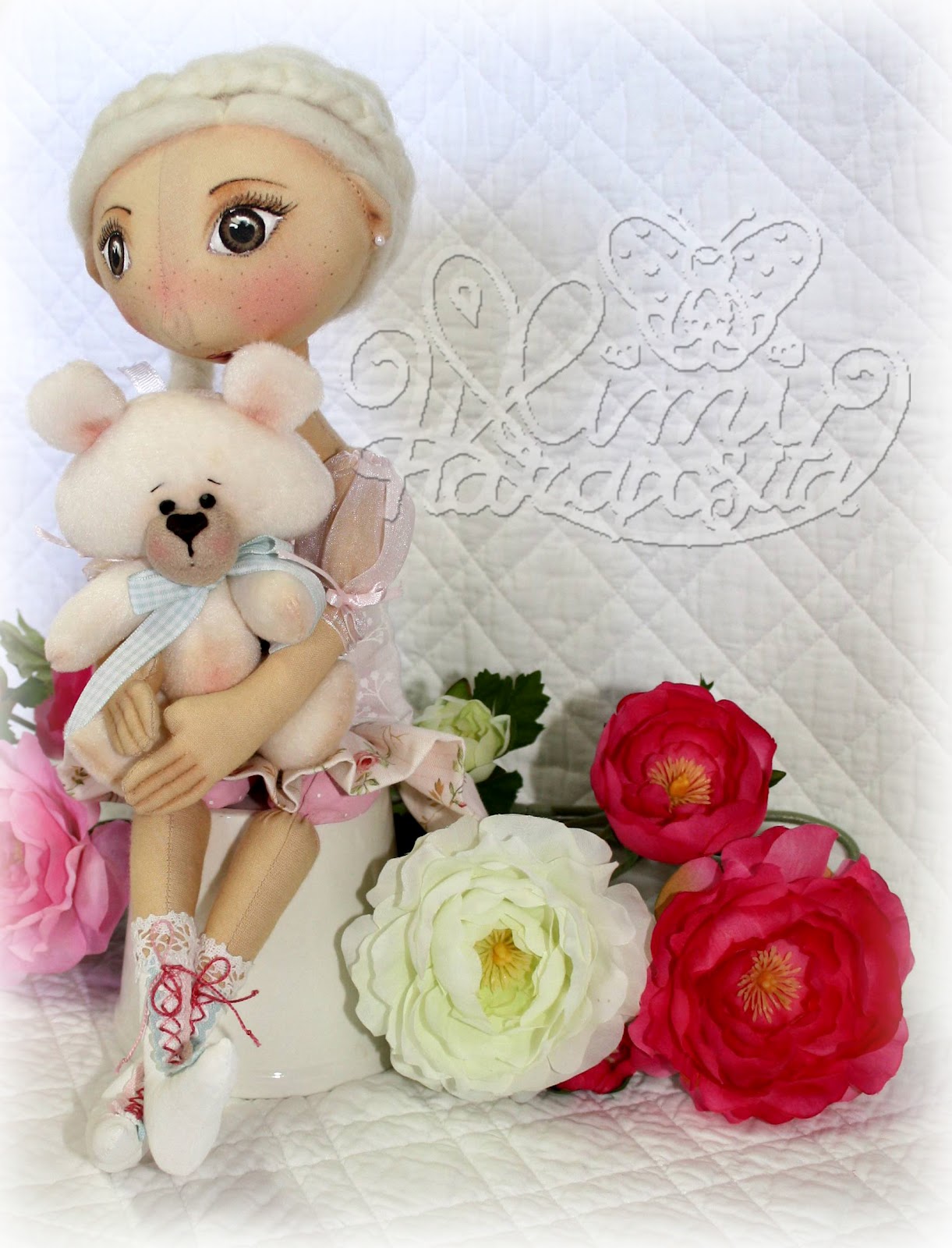 Mimi Haraposita, muñecas de tela hechas a mano.: "Helen de la Vainilla ...