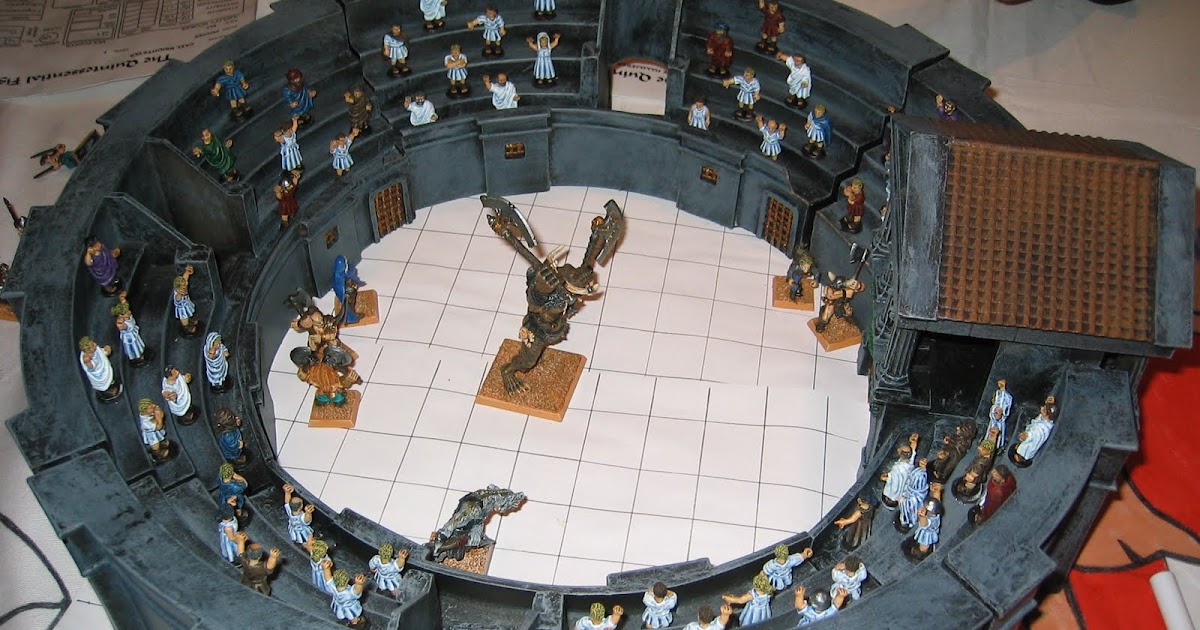 BigLee's 'Miniature Adventures': Gladiatorial Arena