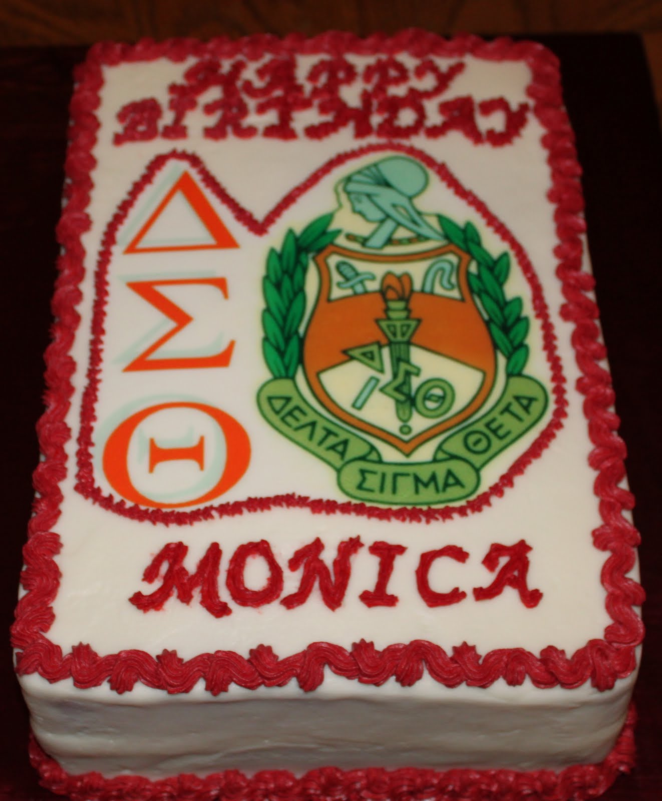 A Little Bite of Heaven: Delta Sigma Theta Cake