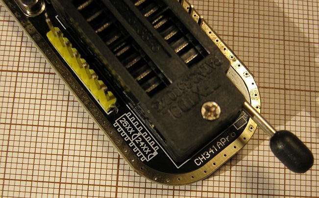 Common Emitter: CH341A serial memory programmer