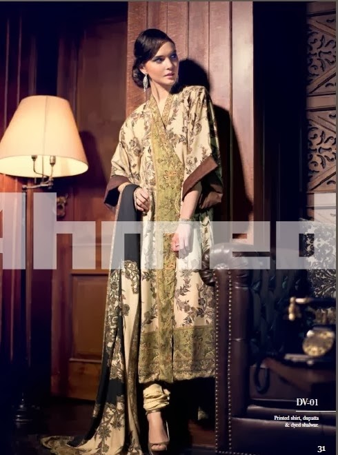 Gul Ahmed Winter Fancy 2013-14 With Prices | Gul Ahmed Eid Ul Adha ...