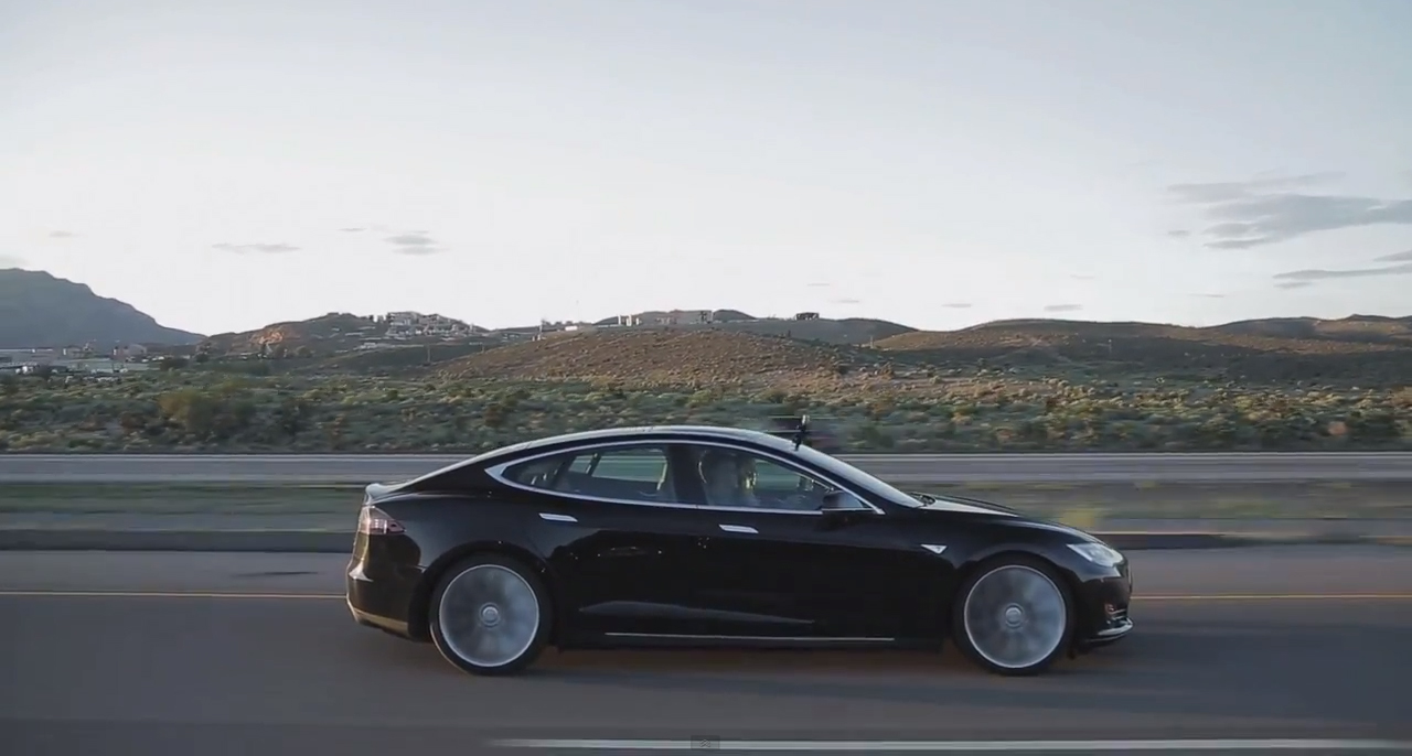 Los Ángeles - Las Vegas en un Tesla Model S y una carga