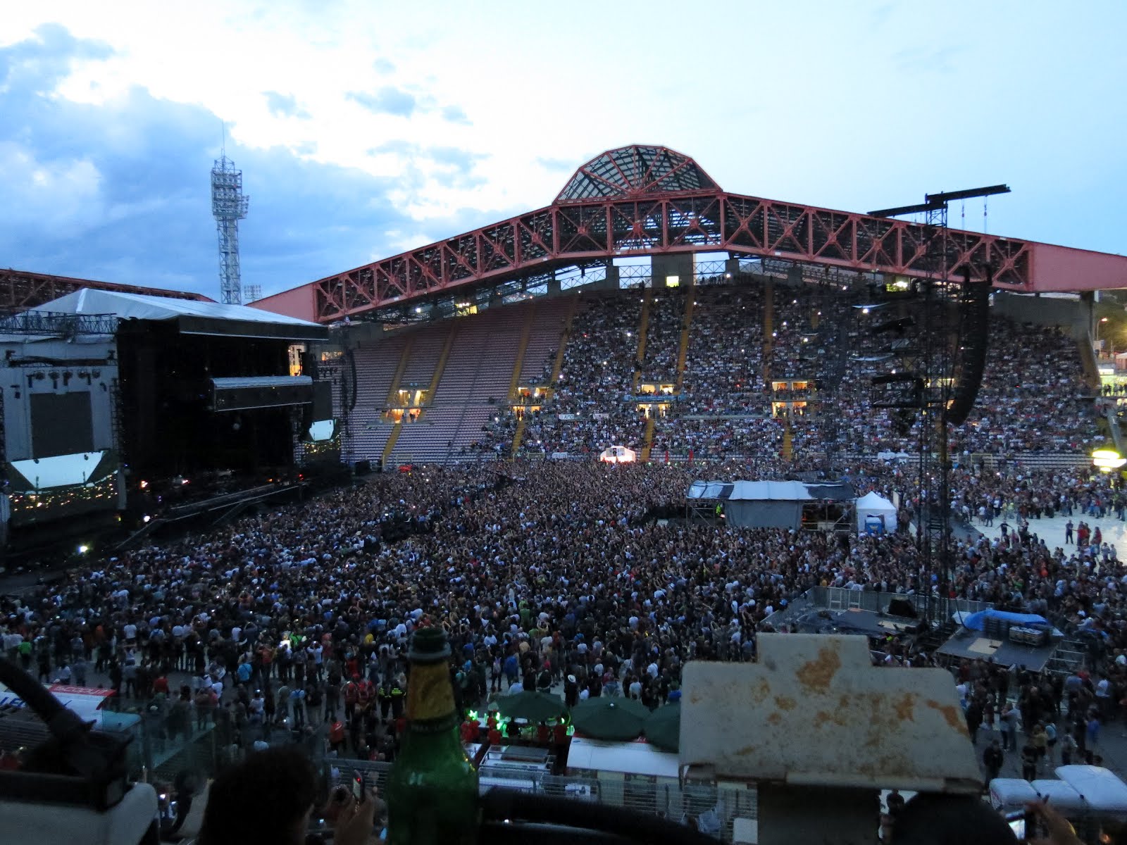 OltreCoscienza andrea nicola: Bruce Springsteen @ Stadio N. Rocco ...