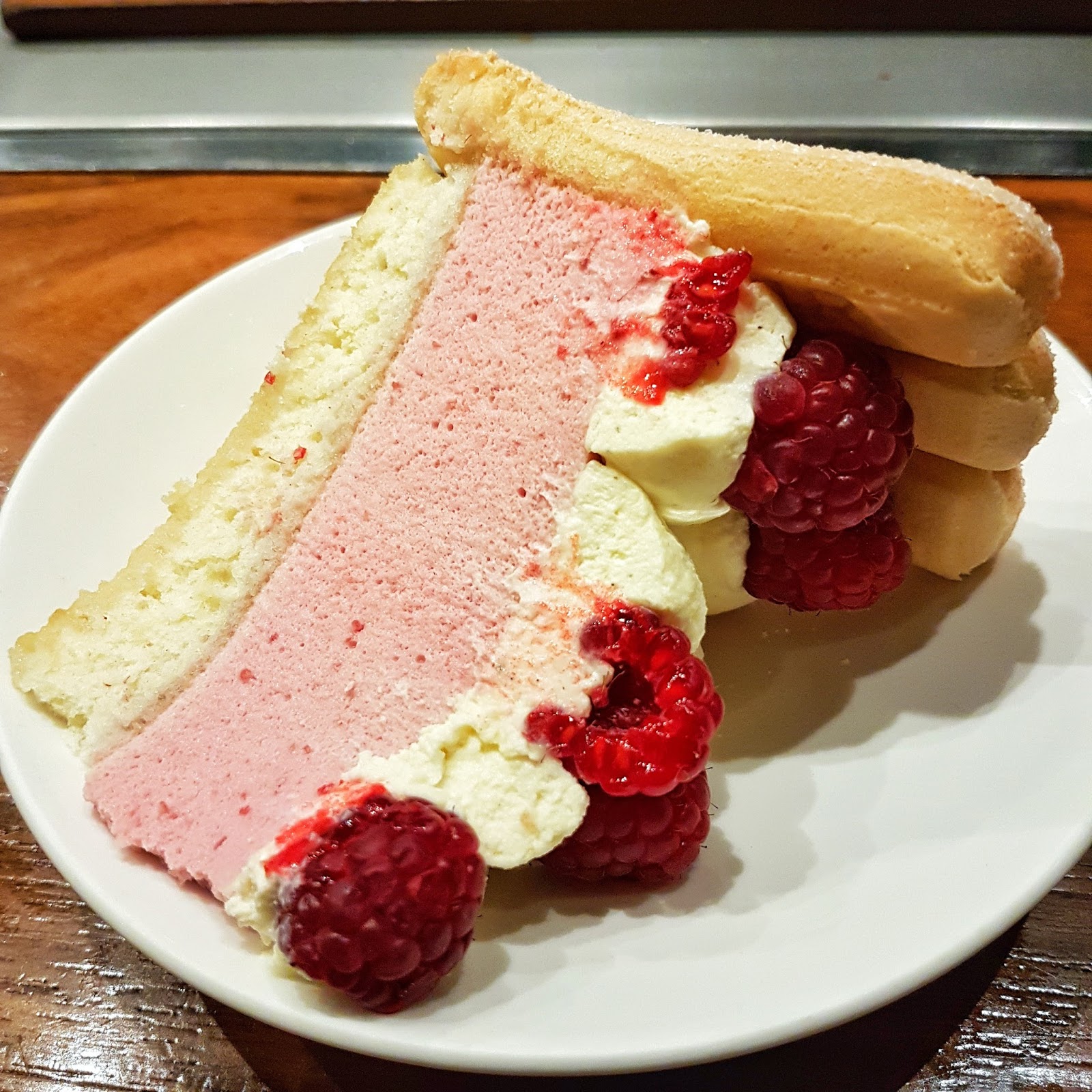 Raspberry Mousse Charlotte with Tonka Cream – Recipe