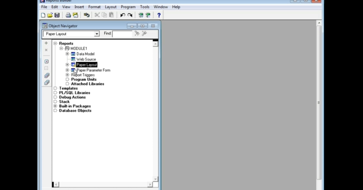 How to create oracle text reports with Examples