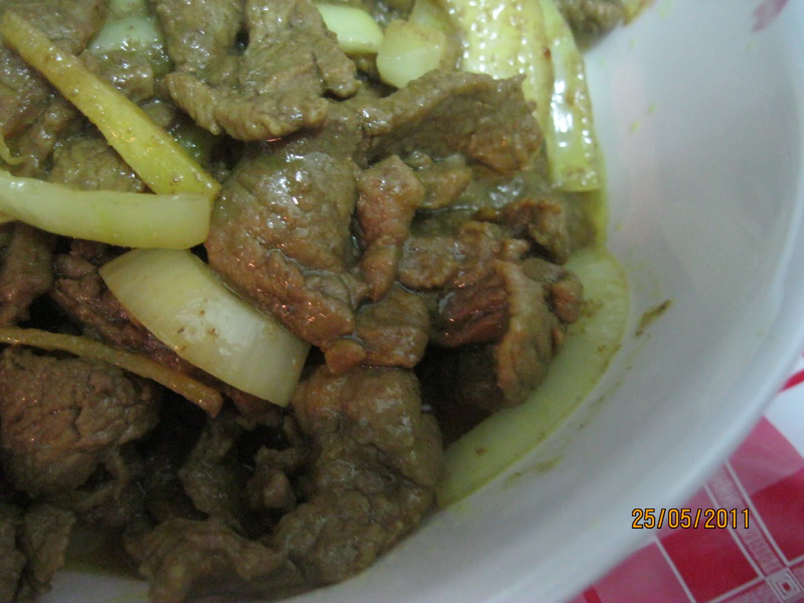 Dari Dapur Maklong: Daging Goreng Halia