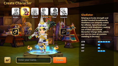Dragonica Mobile Guide: Gladiator (Warrior) Class - LINE Dragonica ...