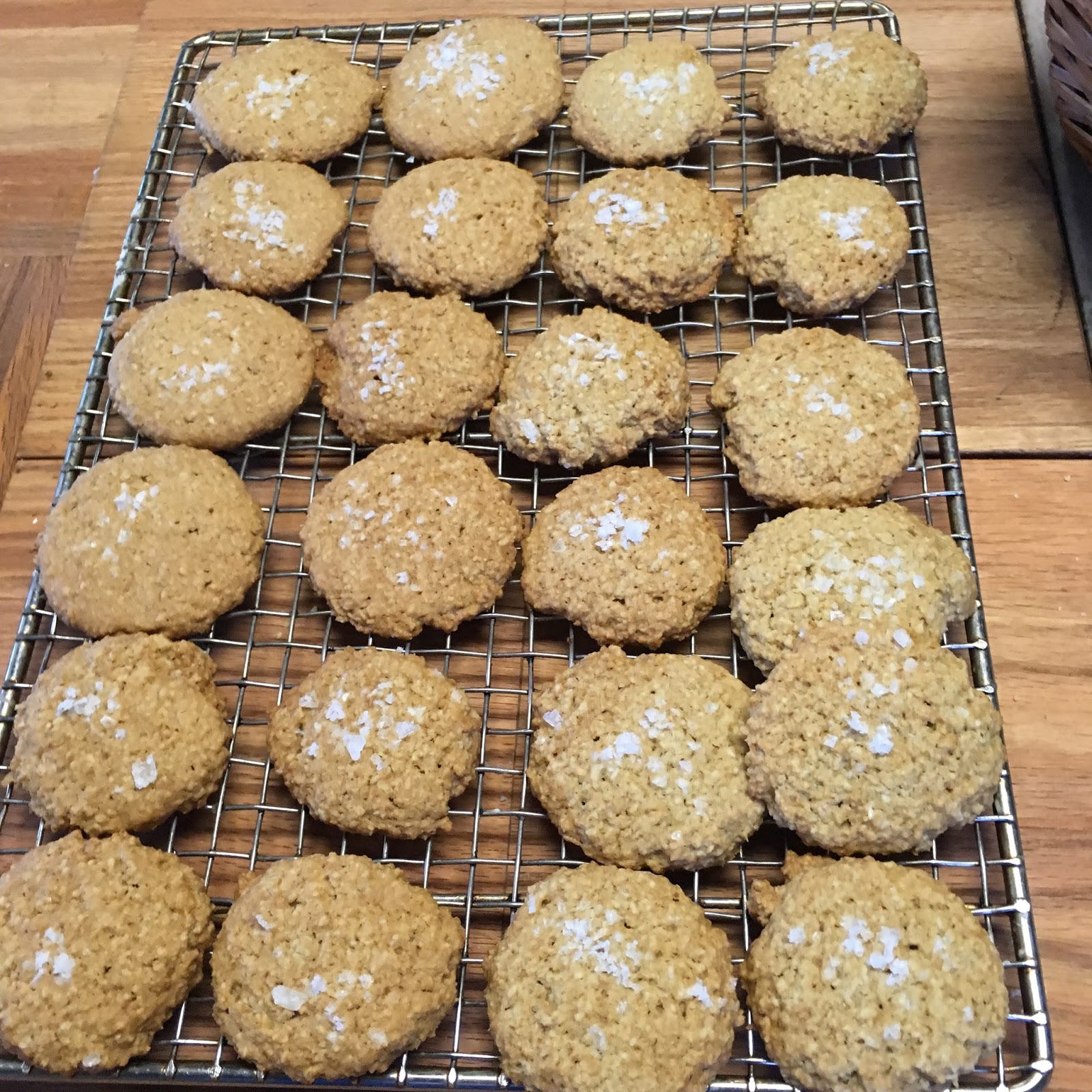 Cooking with Barry & Meta: Homemade English Oat Crackers