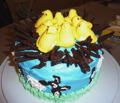 Feature Friday- Peep Cake Tutorial – Suzy's Artsy Craftsy Sitcom