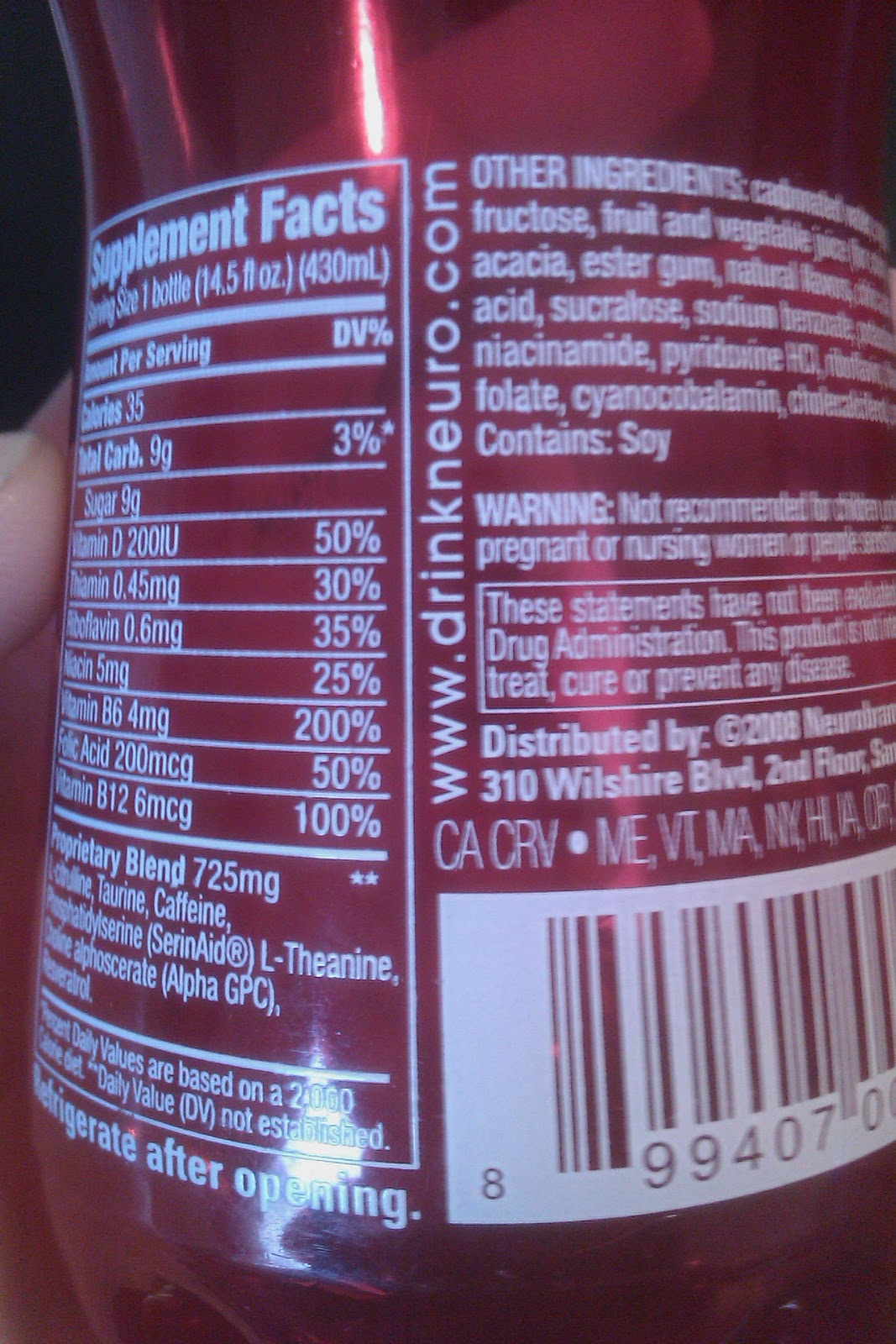 What's Stocky Eating?: NeuroGasm Review *Neurobrands LLC*