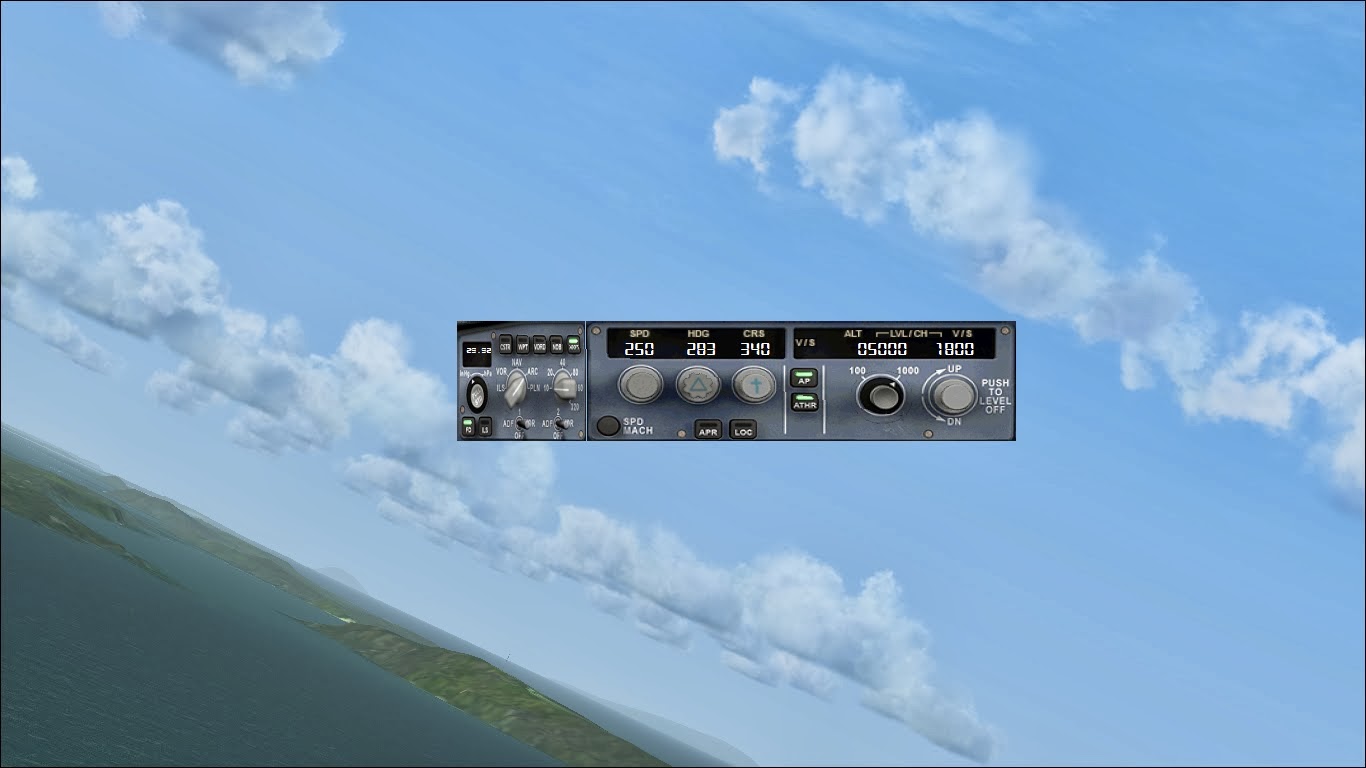 Panel Pop-up Piloto Automático A320- A321