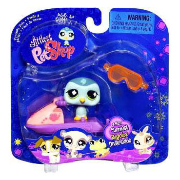 Littlest Pet Shop Portable Pets Penguin (#821) Pet | LPS Merch