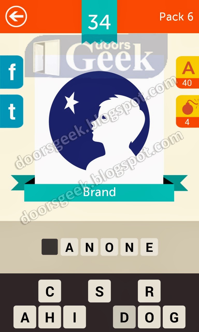 Mega Quiz [Pack 6] Level 34 ~ Doors Geek