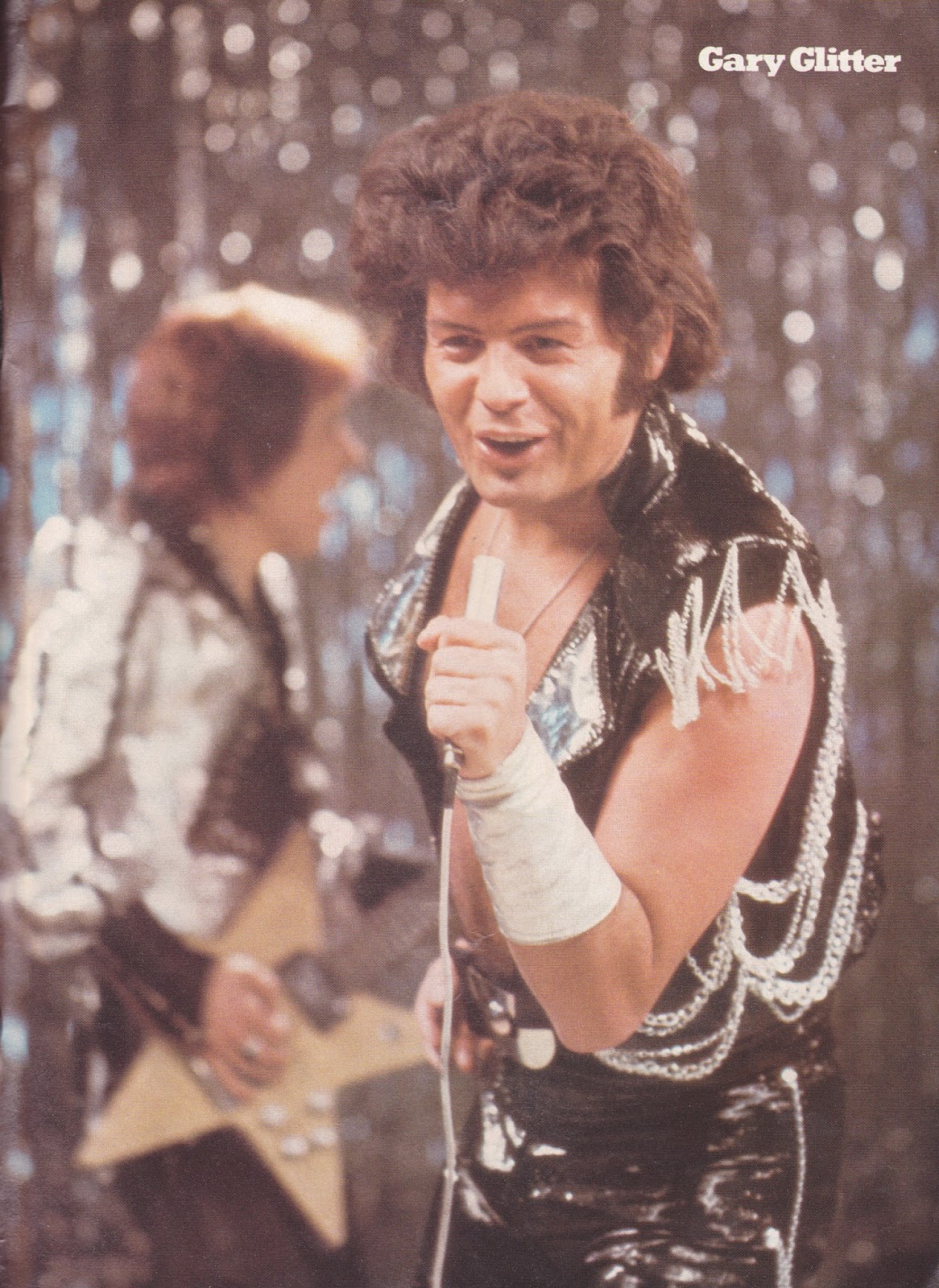 Glampop: Gary Glitter og The Glitter Band.