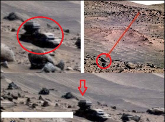 Rover photographs a strange structure on Mars!-Flash News