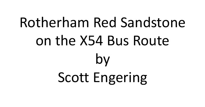 The Language of Stone: "Rotherham Red" on the X54 Bus Route
