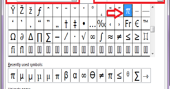 Simbol Pi Di Excel IMAGESEE Simbol Pi Di Excel IMAGESEE