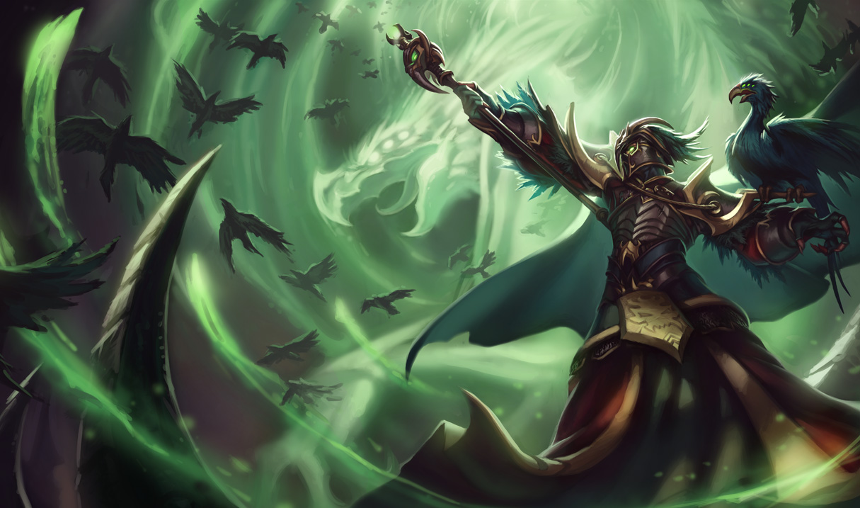 Wallpapers League Of Legend: Swain