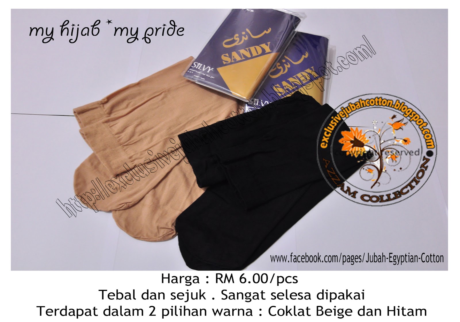 AZZAM COLLECTION: STOKIN SANDY DARI MESIR [ STOK BARU JUN 2012 ]