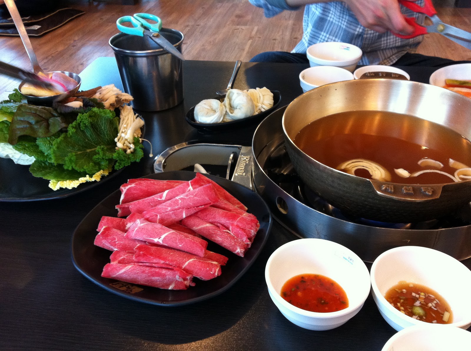 Foodie to the Rescue!: FOOD: Korean Shabu Shabu Restaurant in Dongducheon