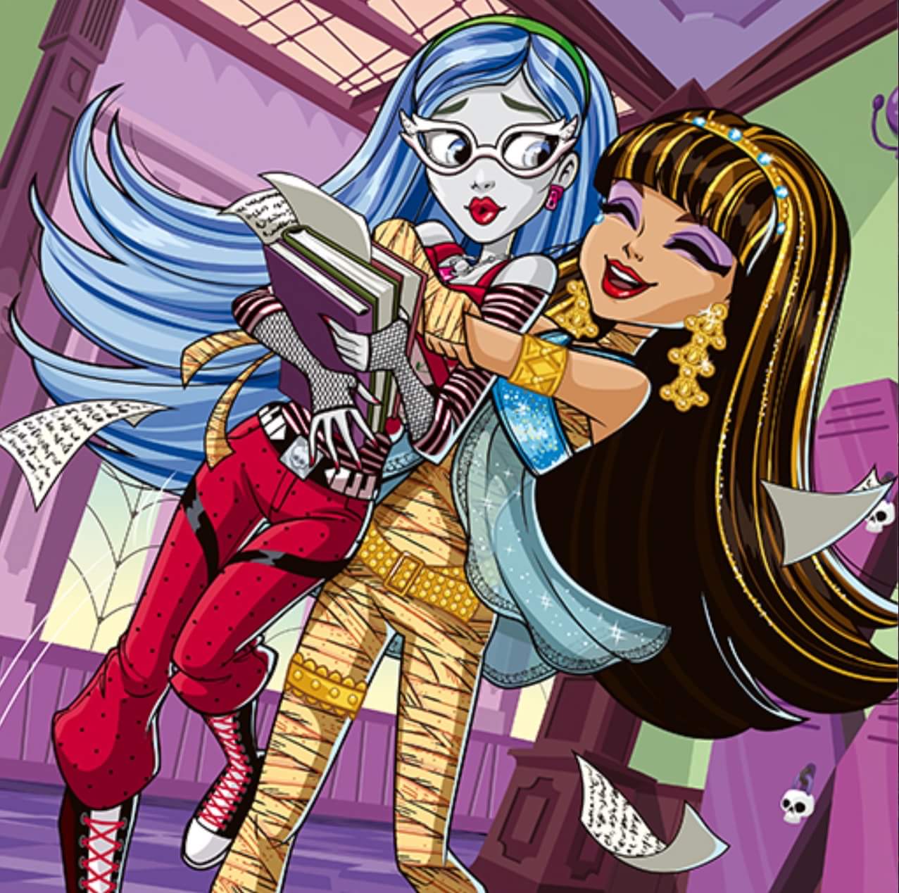 Ghoulia Yelps Diary: Nota: Fontes Monster High