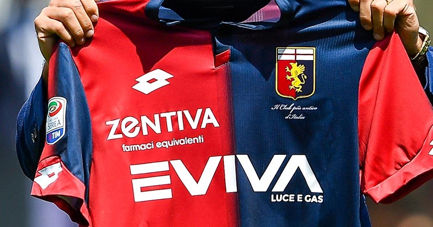 Genoa 18-19 Home Kit Released - Footy Headlines