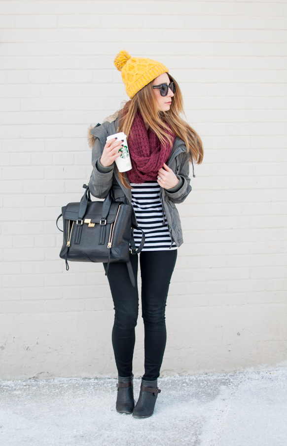 OOTD - Winter Parka Casual Style | La Petite Noob | A Toronto-Based ...