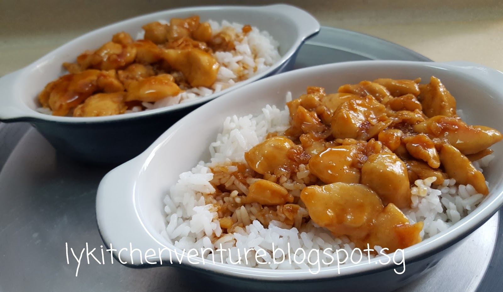 LY's Kitchen Ventures: Marmite Ketchup Chicken Cheese Baked Rice