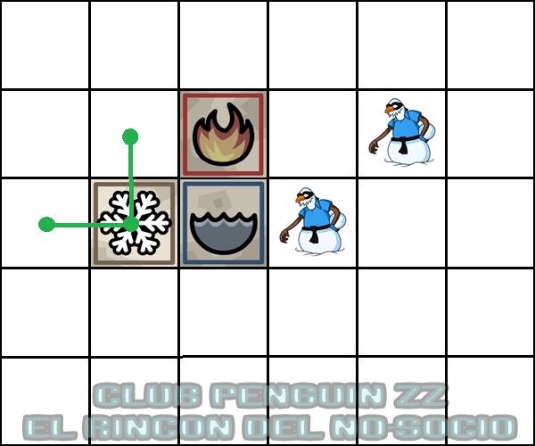 TRUCOS DE CLUB PENGUIN: GUIA CARD - JITSU NIEVE