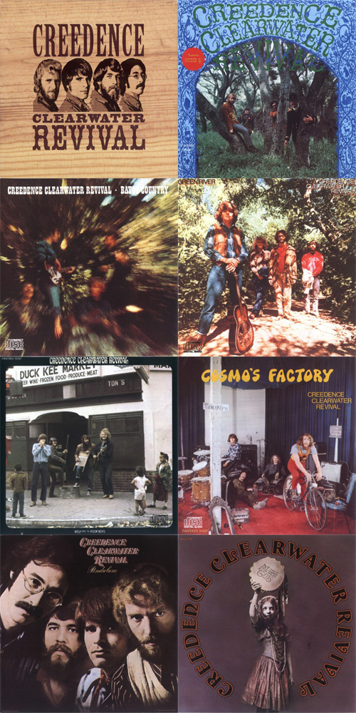 O Púbis da Rosa: CREEDENCE CLEARWATER REVIVAL Discography : 7 Albums ...