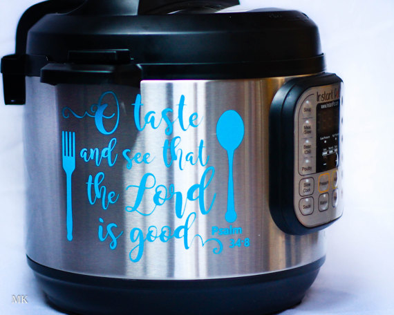 InstantDish with the InstantPot: Decals for your Instant Pot