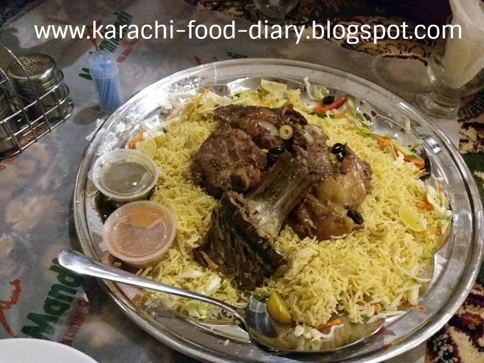 Karachi Food Diary: Mandi Resturant in Karachi The Maskan Mandi at Badar