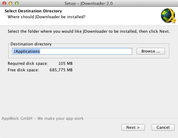 Mac OS X 安裝 JDownloader 2 下載管理軟體 - G. T. Wang