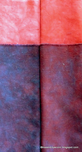 Live and Dye Color: Overdyeing experiments - part 3 - some fabric pics ...
