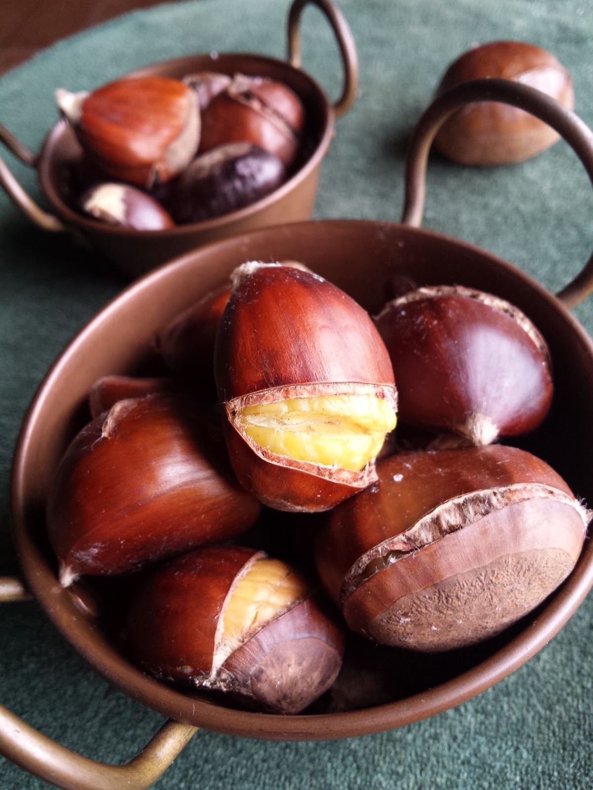 Quem rapa o tacho?: Como assar castanhas no forno?