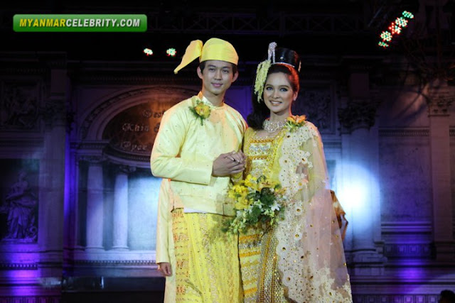 Designer Khin San Win & Pyae Soe Aung: Wedding Dress Show | Myanmar ...