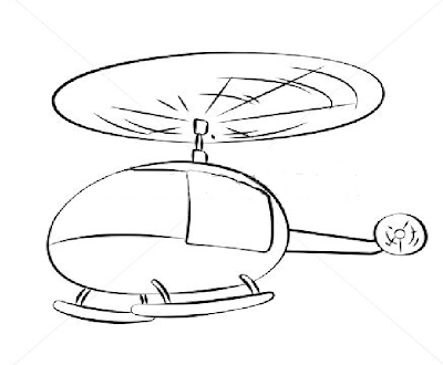PLANSE de colorat cu ELICOPTERE - mijloc de transport aerian :: Fise de ...