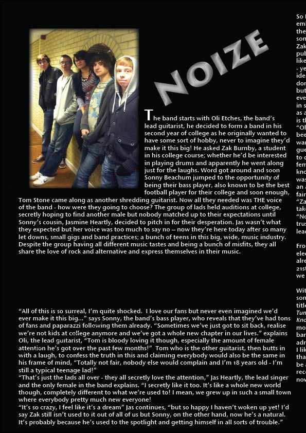 AS Media Studies - Coursework blog: Double Page Feature Spread: Step by ...