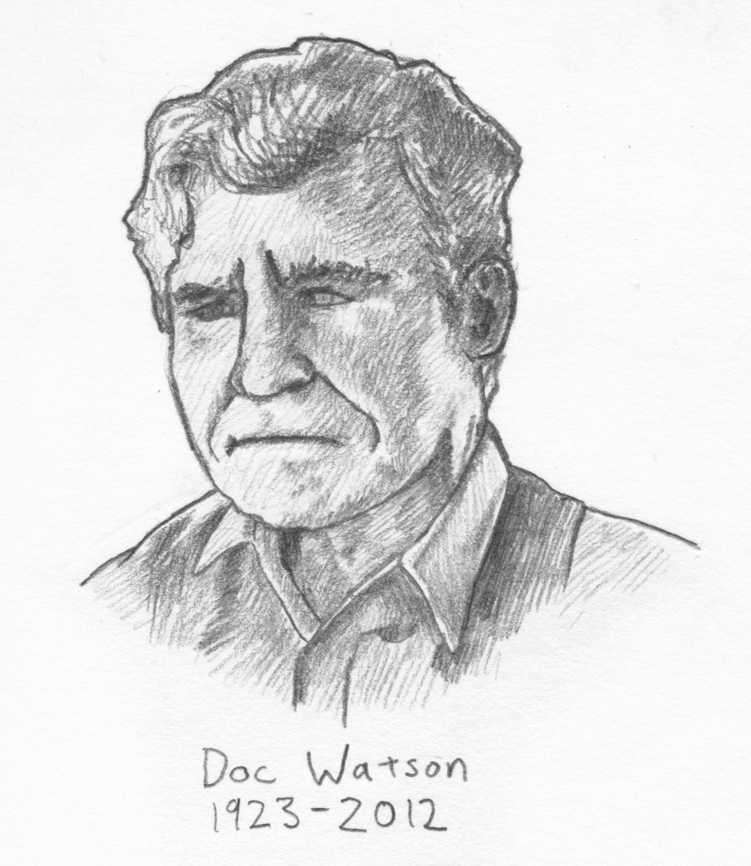 Jun Makes Stuff: #150 For Doc Watson
