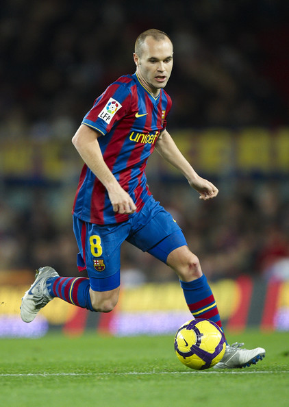 Andres Iniesta : FC Barcelona - Soccer Series Wallpapers