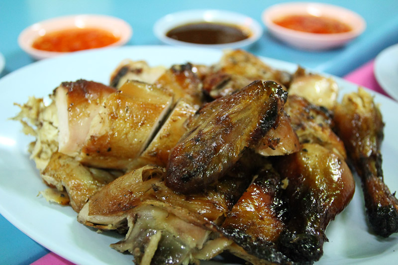 Horizontally yours: Pattaya Grilled chicken, Pattaya