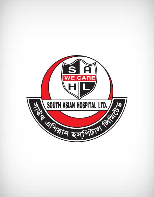 south asian hospital ltd vector logo