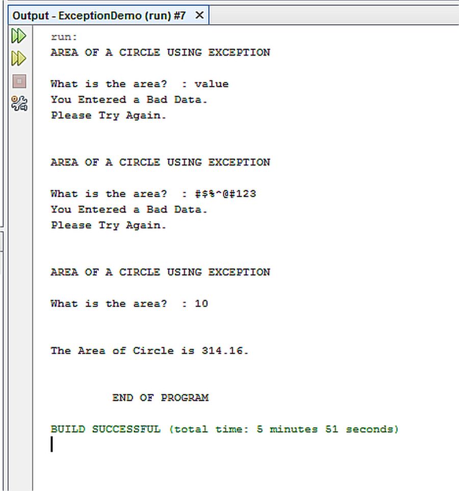 Free Programming Source Codes And Computer Programming Tutorials Area Of A Circle Using