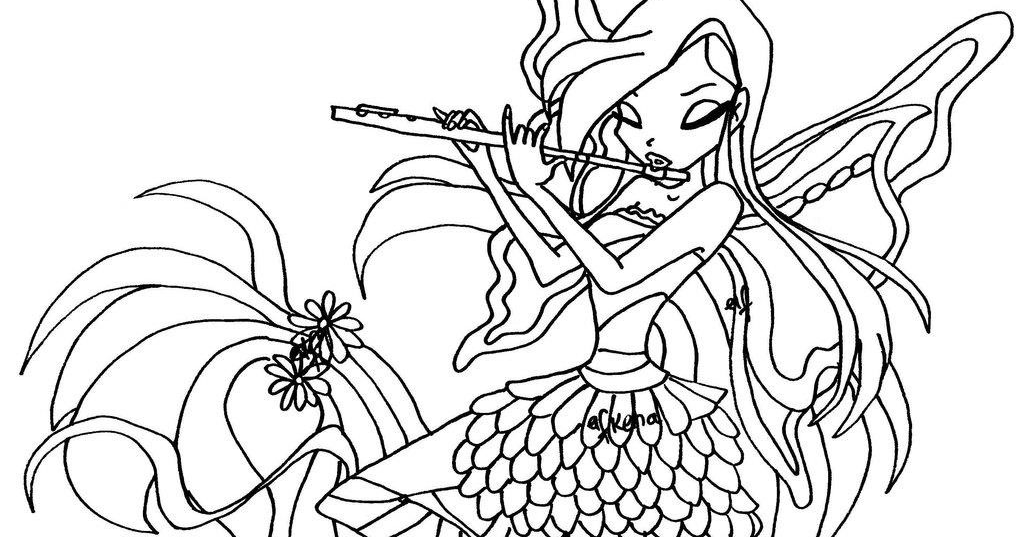 Разукрашки Для Девочек Феи Винкс