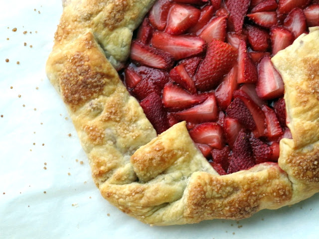 A Toast to Taste: Rustic Strawberry Tart