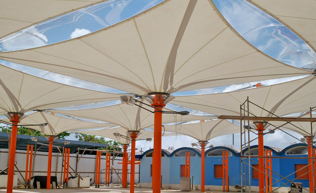 Jasa Pembuatan Tenda Membrane Canopy | Canopy Kain Murah Berkualitas ...