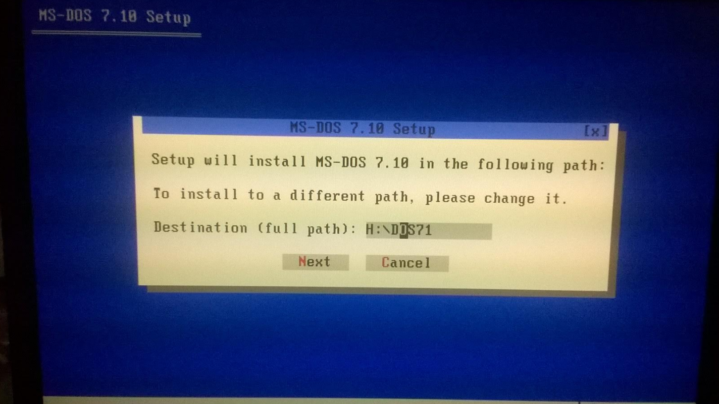 MS DOS 7.1 OS - RAMESH'S BLOG