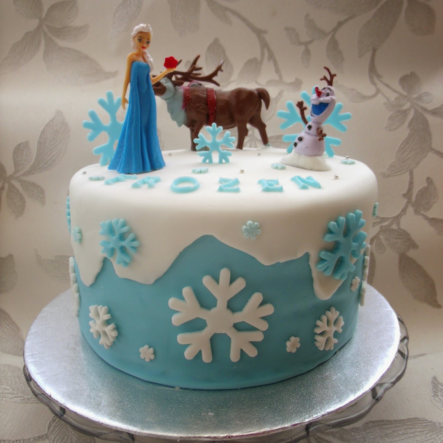 One Day I Made a Frozen Cake ♥ - Victoria's Vintage Blog | Milton ...