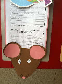 Adventures of First Grade: If you take a mouse to school...